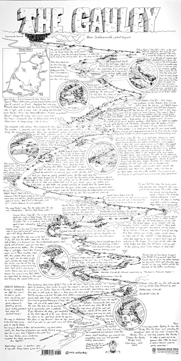 River Map- William Neely – The Canoe House